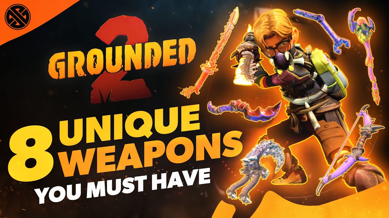 Grounded 2 - 8 INSANE Unique Weapons You Don't Want To Miss!