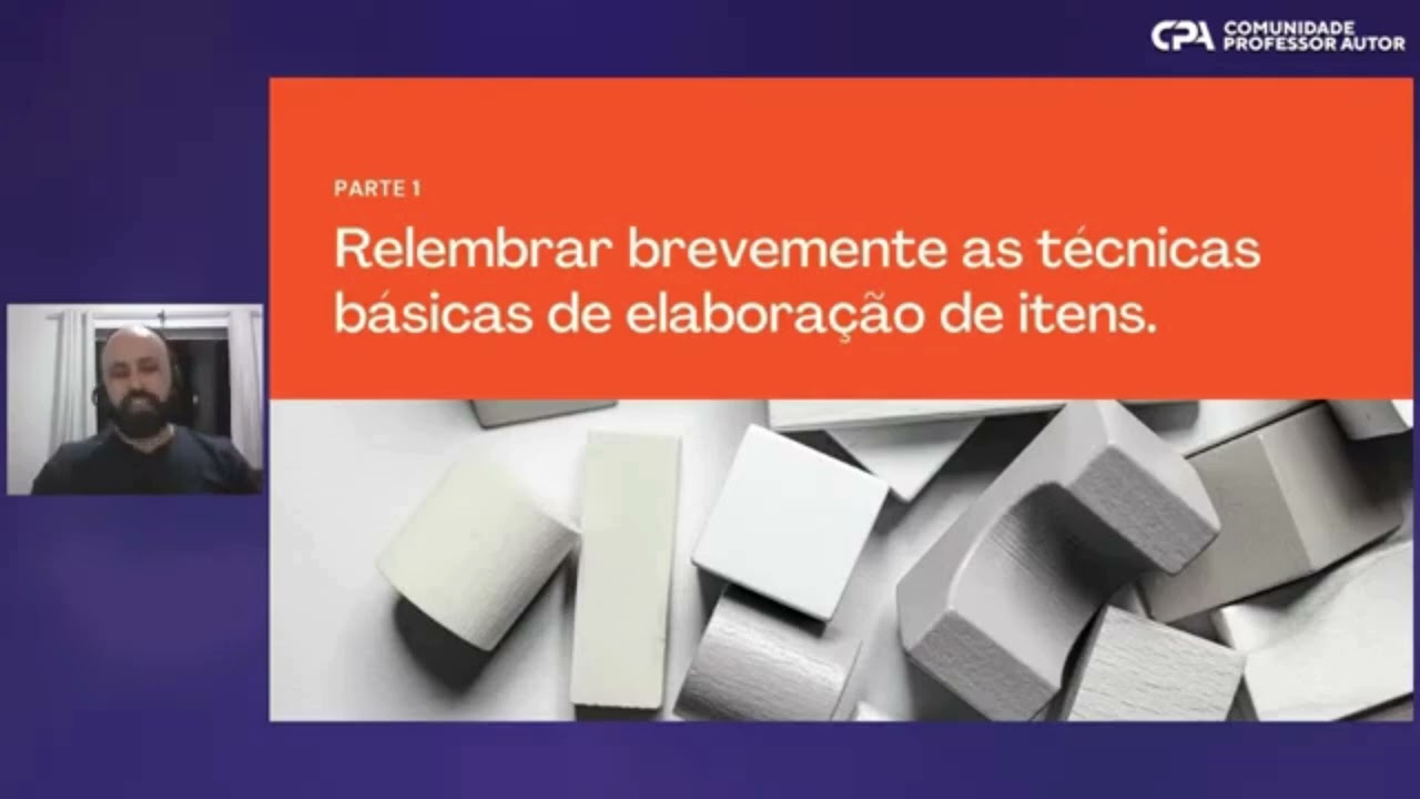 Técnicas de Elaboração de Itens – Live com Prof. Robson Vilar | Professor Autor