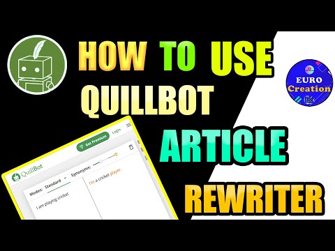 How to rewrite paragraph or article using Quillbot in english | How to use quillbot englis |quillbot