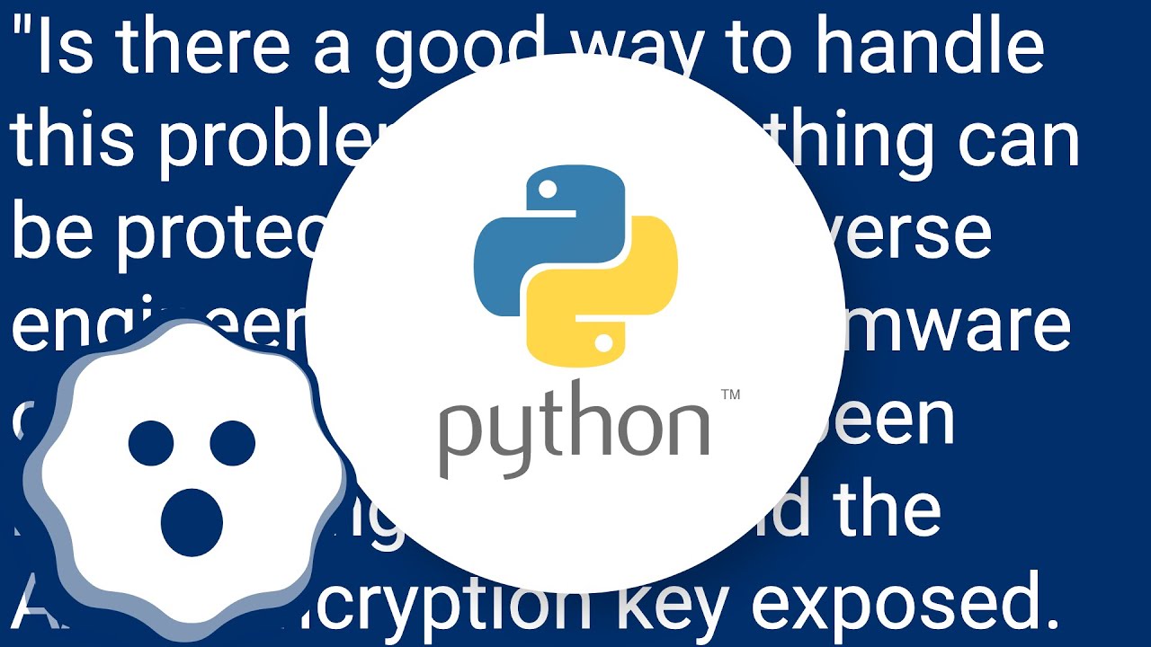 How do I protect Python code from being read by users?