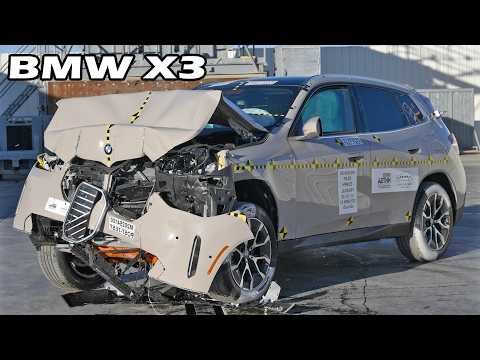 BMW X3 XDRIVE30I crash test 2025