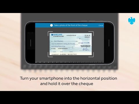 The Barclays app | How to pay in a cheque