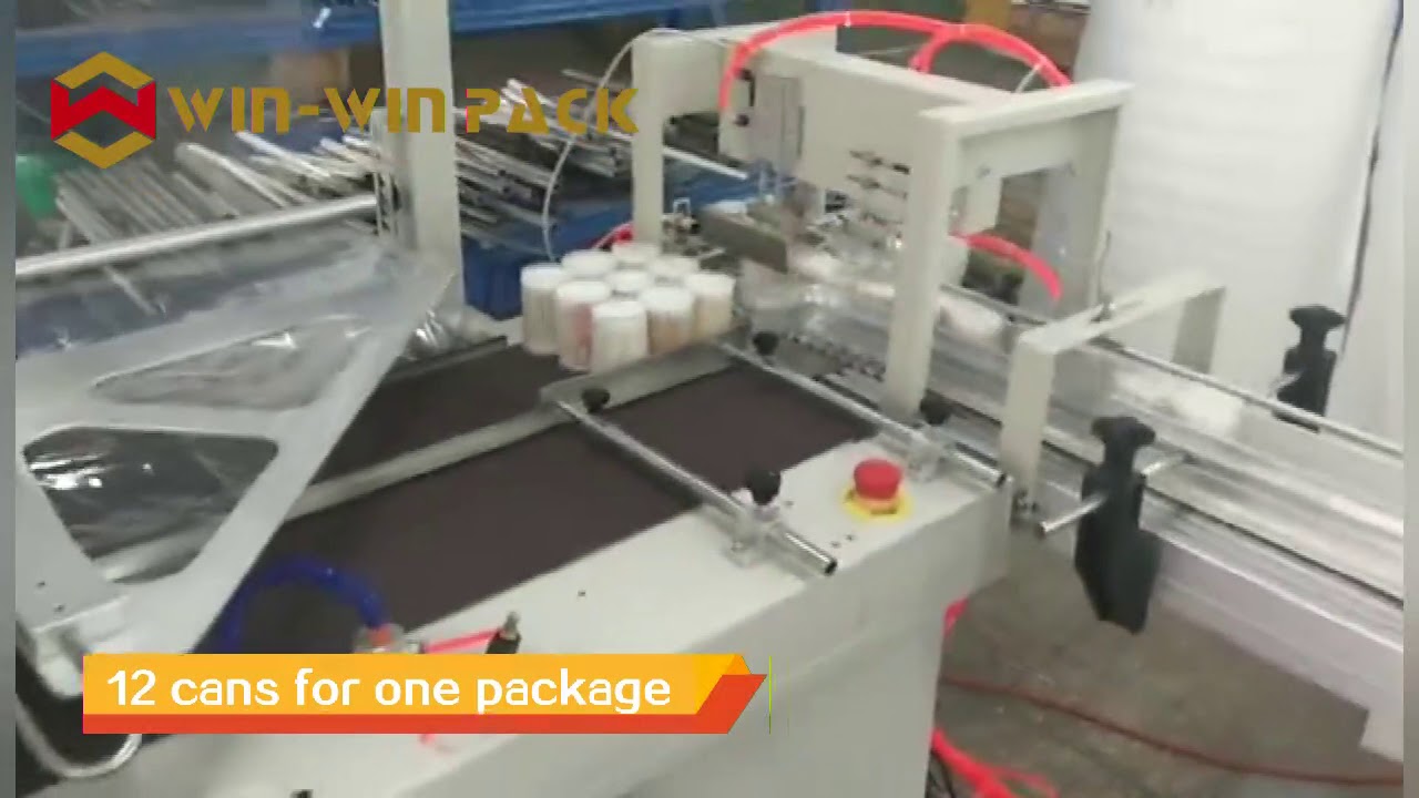 WIN-WIN PACK Cotton swab packing machine/Shrink wrap machine/Sealing and shrinking machine chinese