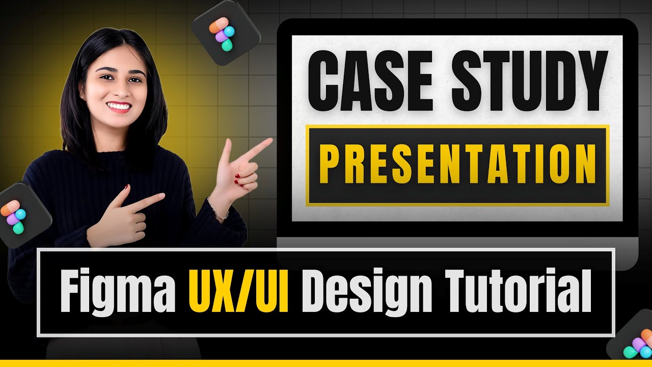 Learn Case Study Presentation By Using @Figma