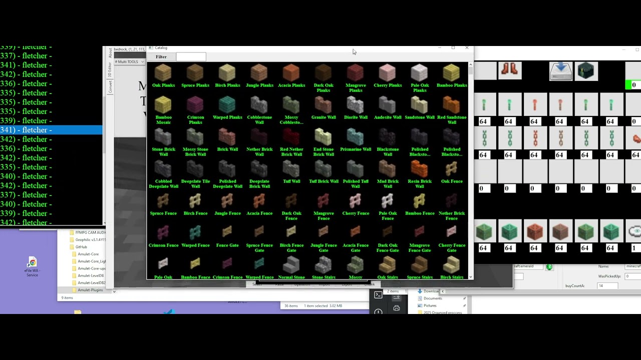 Git Hub Update amulet plugins
