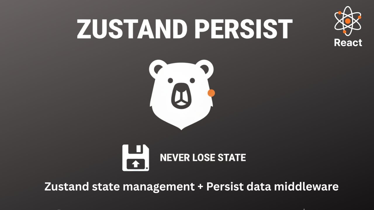 Zustand Persist Middleware Tutorial: Save State to Device