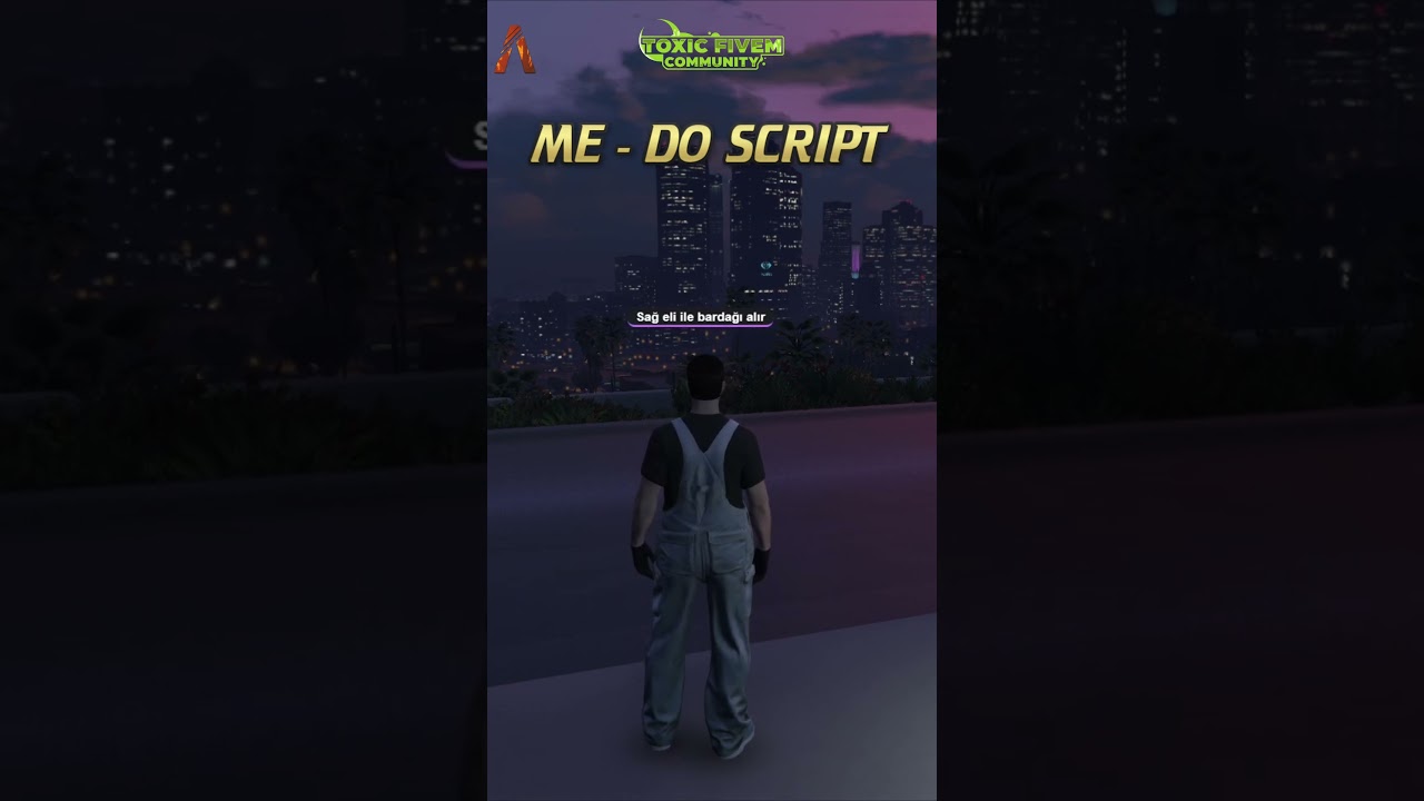 FIVEM  |  GTA5rp  |  ME - DO SCRIPT  |  FREE  |   #fivemscript #gta