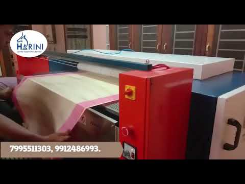 Saree Rolling Machine - Semi Automatic Saree Roll Pressing Machine ...