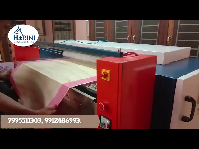 Saree Rolling Machine - Semi Automatic Saree Roll Pressing Machine ...