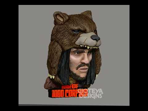STL file House of 1000 Corpses Rufus RJ Firefly Jr. 🏠 ・3D printable ...