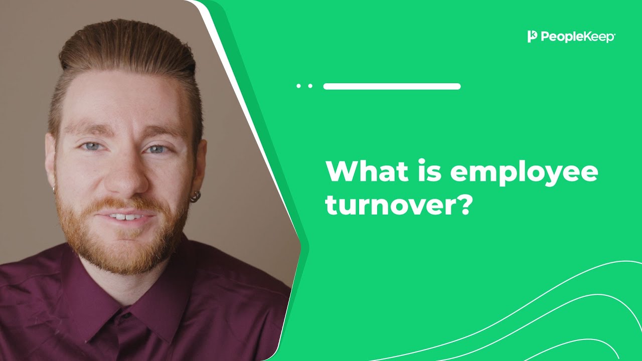 What is employee turnover and what causes it?