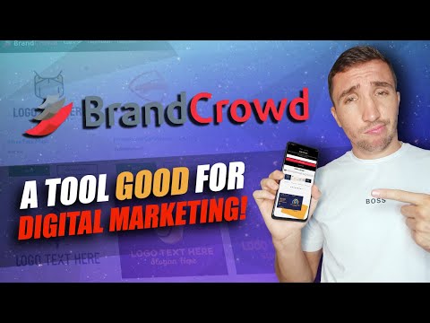 BrandCrowd Logo Maker Review 2025 - Pros & Cons