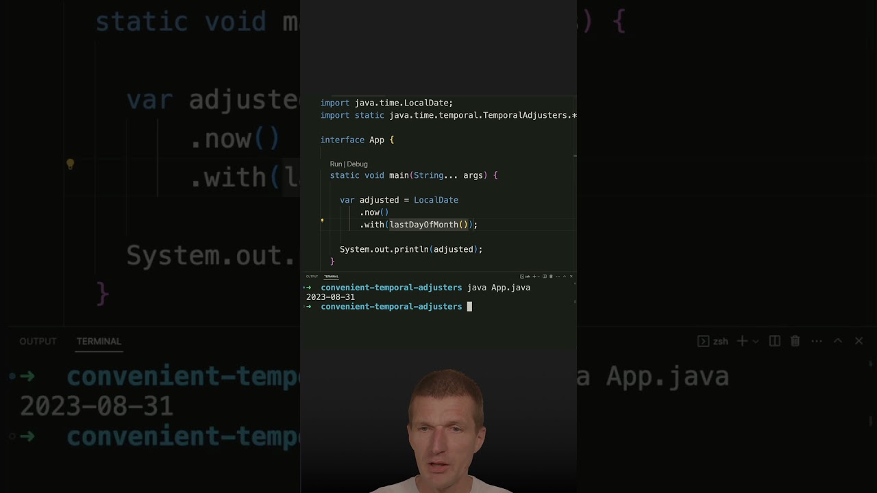 A Convenient Way to Time Travel with TemporalAdjusters #java #shorts