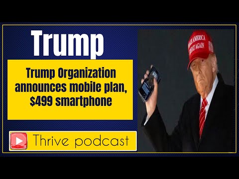 Trump Phone: President's company announces $499 device, mobile plan #donald #trump mobile