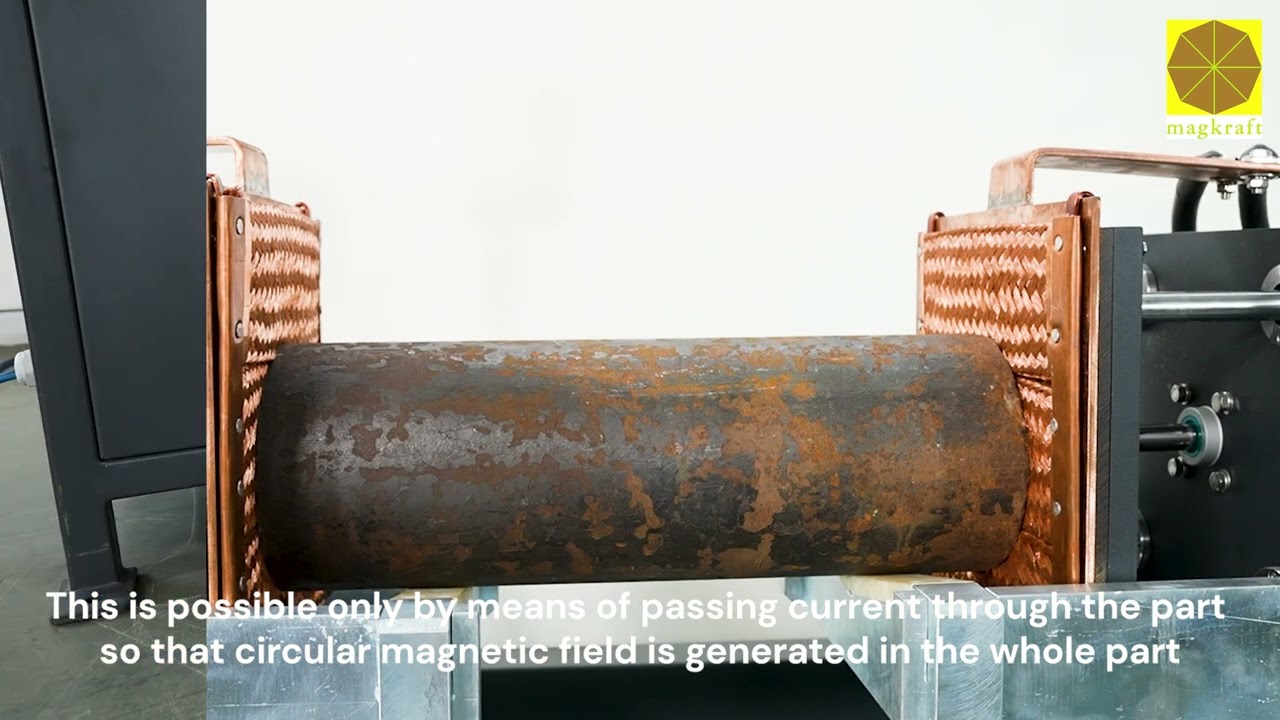 How to do Demagnetization with Reversing DC Demagnetizer | MPI Machine Manufacturer India - Magkraft