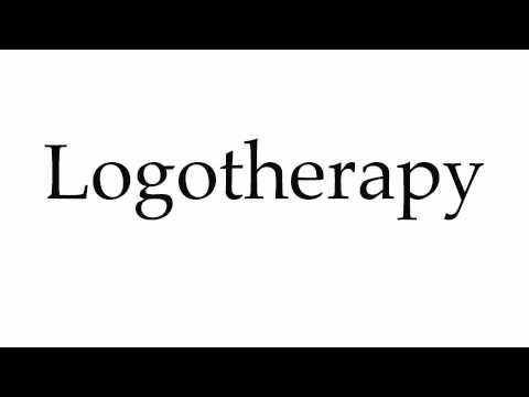 How to Pronounce Logotherapy