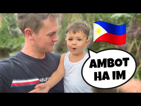 I Teach Baby Nitro How To Speak Waray-Waray!