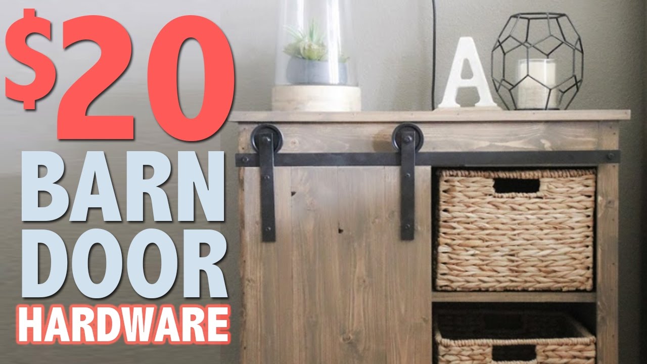 $20 DIY Barn Door Hardware | Shanty2Chic