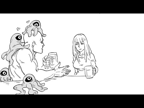 Lovecraftian Horror-chan | comic by baalbuddy
