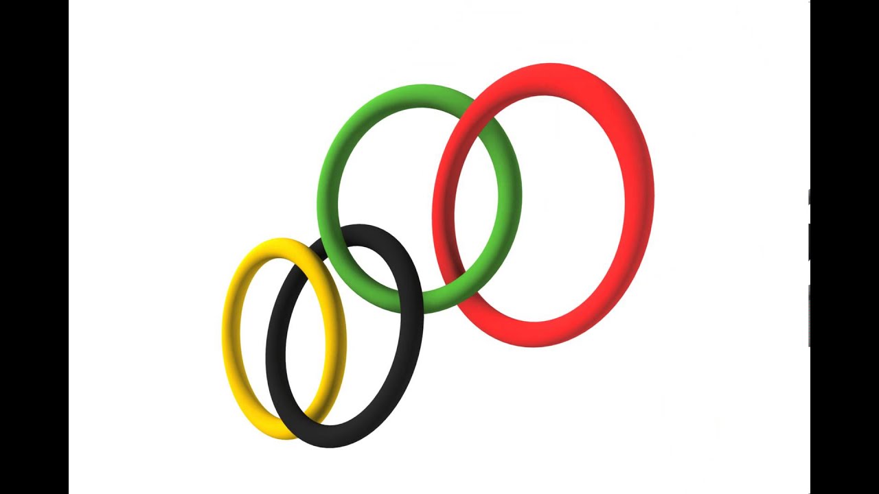 Olympic Rings Logo Animation