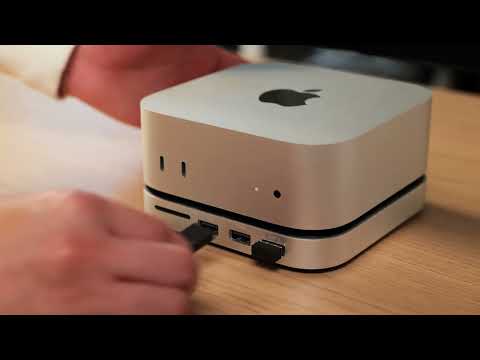 Mac Mini M4 Stand & Hub with SSD Enclosure