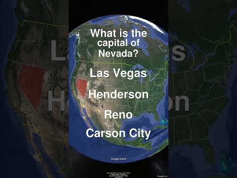 What is the capital of Nevada?
