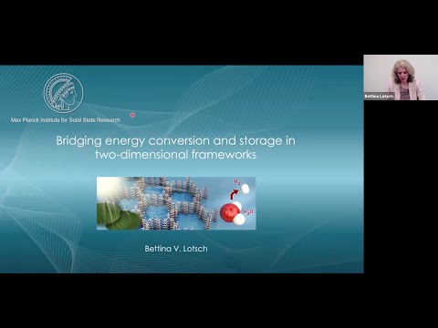 MateriAlZ Seminar by Prof. Bettina Lotsch, MPI Stuttgart, Germany
