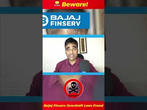 🚨 Beware! Bajaj Finserv Overdraft Loan Fraud: Unmasking the Scams ! #shorts #bajajfinserv