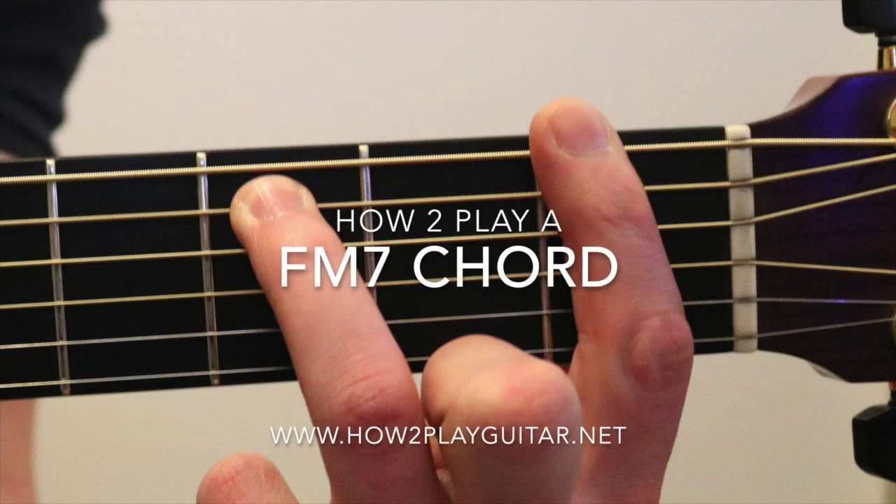 How to play a Fm7 chord on guitar