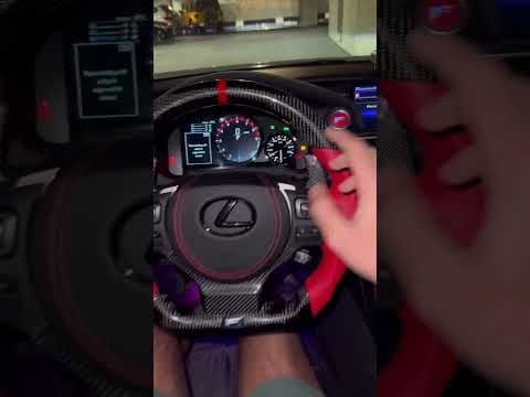 7200 RPMs of fiery music🥵🥵 #lexusrcf #borlaexhaust #v8 #shorts