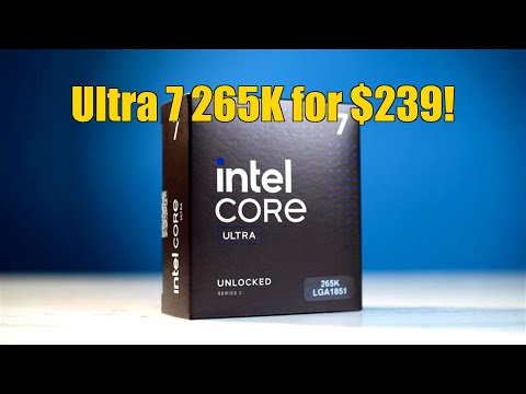 Intel Ultra 7 265K CPU Just Crashed to $239 – Huge Value with DDR5 RAM Bundle!