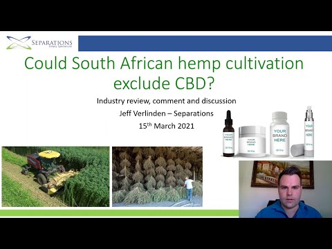 Could South African hemp cultivation exclude CBD?