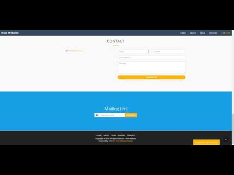 SITE123 - How to manage your mailing list