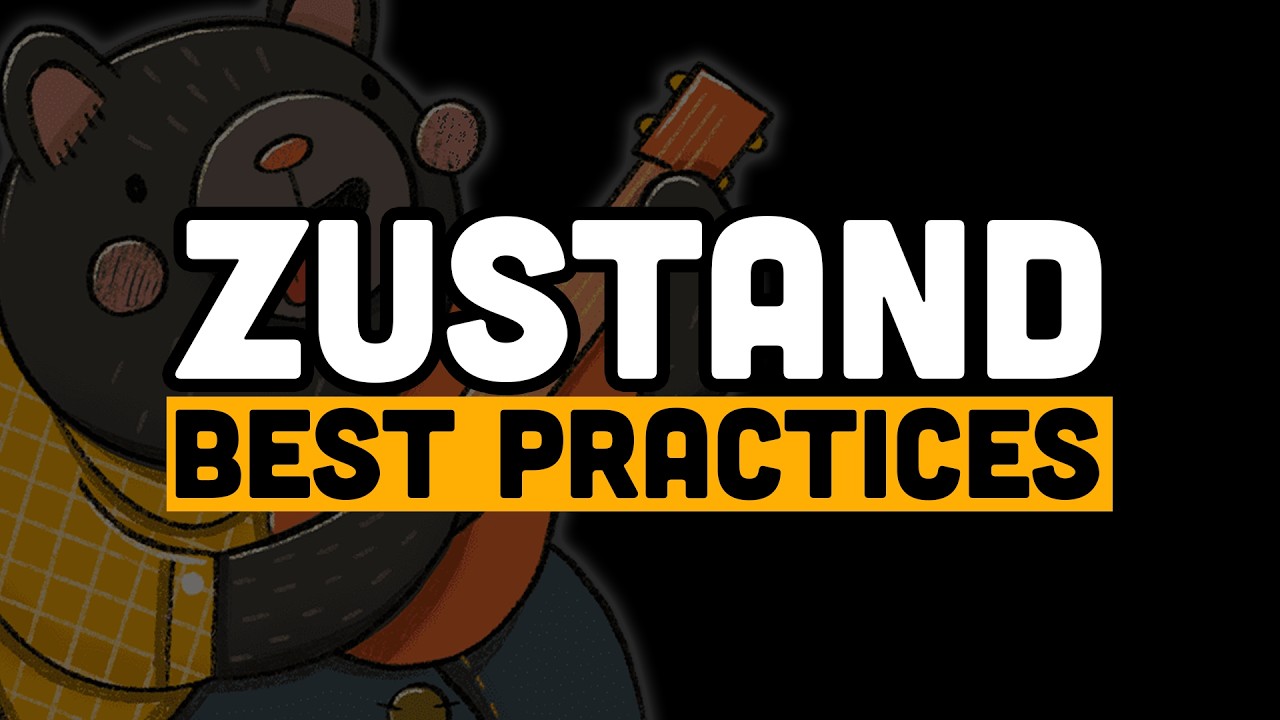 5 Zustand BEST Practices in 5 Minutes