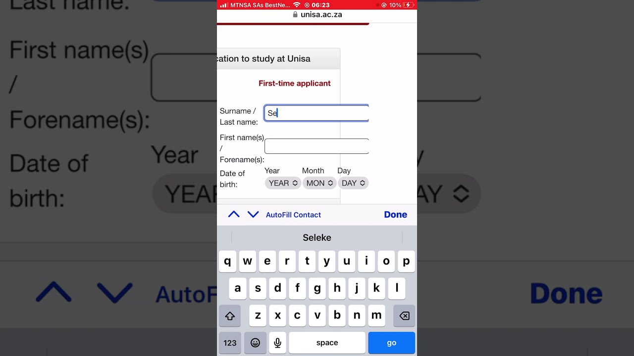 Unisa how to register for 2026 applications 1st semester #unisa #matric #mzansi #southafrica 