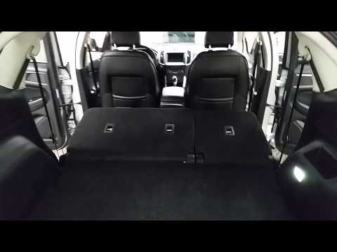 2015 To 2019 Ford Edge - Checking Out Cargo Area Space With Second Row Folded Down