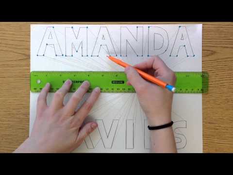 Names in One Point Persepective
