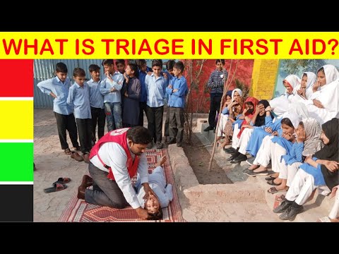 Triage in First Aid | Importance in Hospital Emergency and Multiple Causalities | Urdu | Hindi