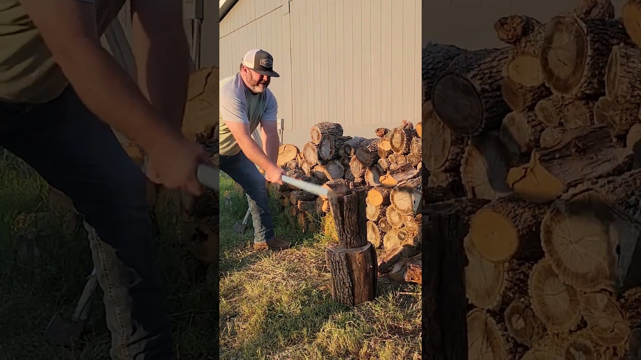 Splitting Firewood the Right Way