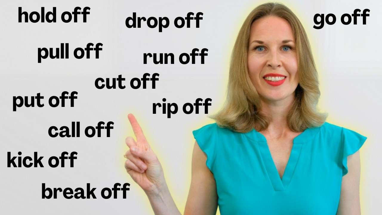 15 Easy English Phrasal Verbs with OFF