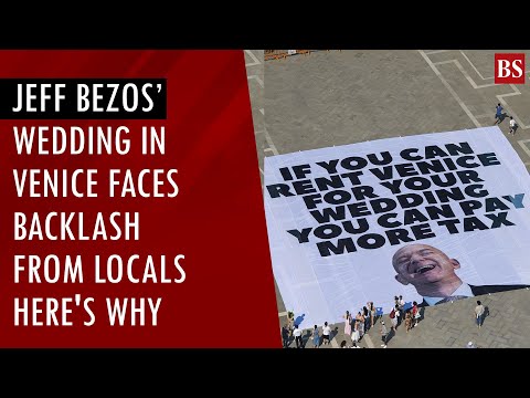 $500 million wedding, 1 sinking city: Jeff Bezos' Venice bash sparks uproar | Lauren Sanchez