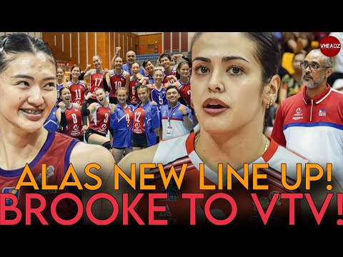 Brooke Van Sickle NAG TRAIN na sa ALAS! MAGLALARO w/ Maddie, MJ, Tia, & Alleiah sa VTV!