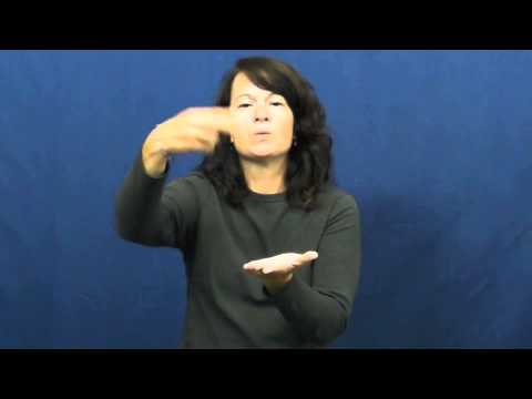 American Sign Language ASL Video Dictionary - fell down