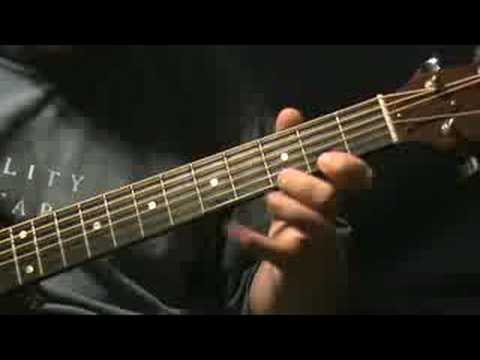 Canon guitar lesson example
