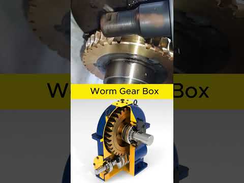 Worm Gear Box #cad #engineering #solidworks #machine #wormgear #mechanicalengineering #mechanism