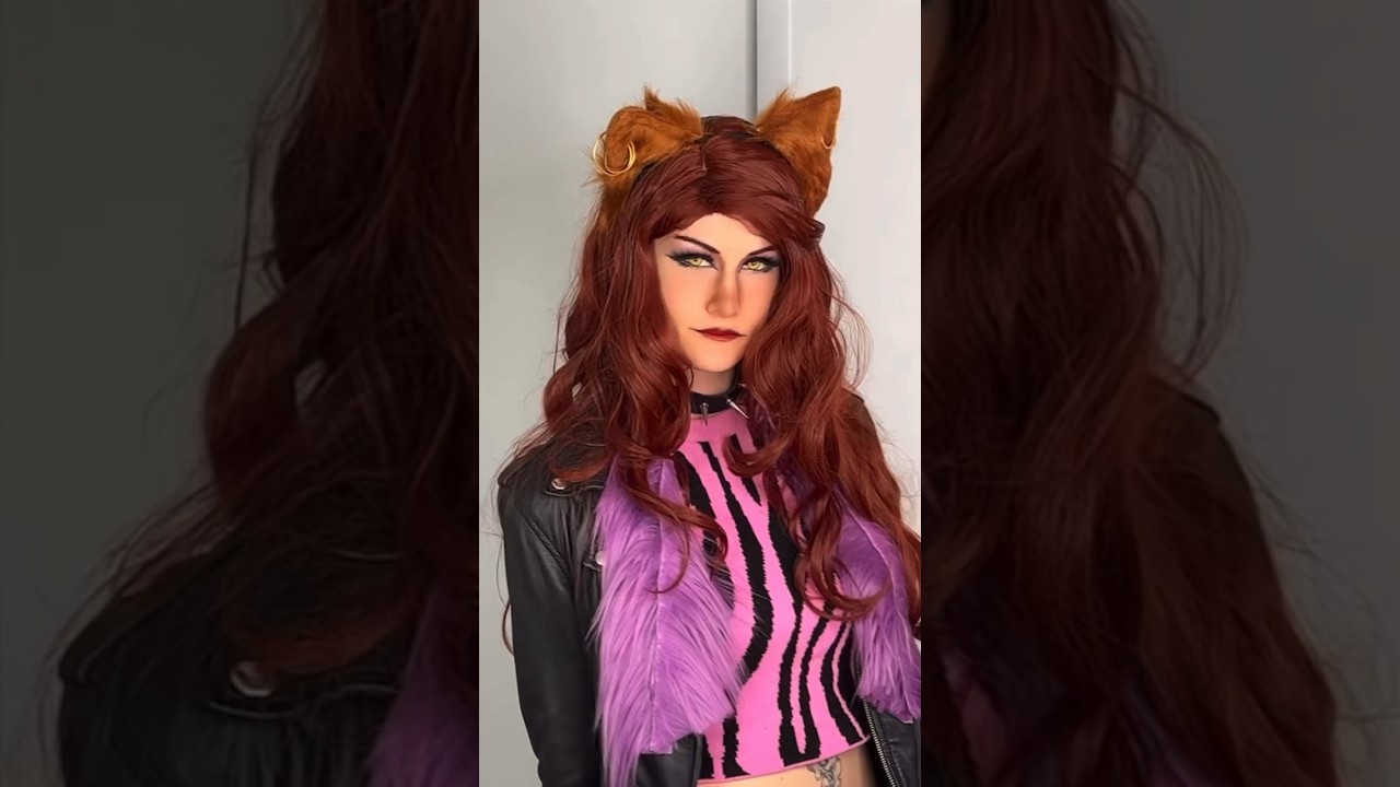 I hope you like my new Clawdeen Wolf cosplay ❤️ #monsterhigh #cosplay