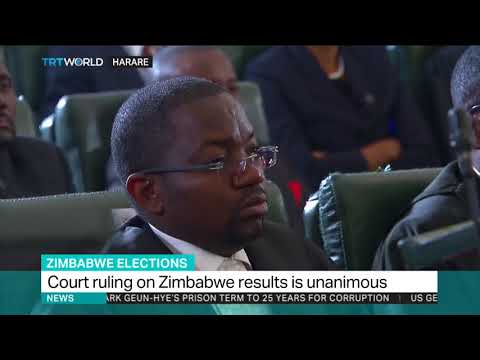 Zimbabwe Constitutional Court rules in favor of Mnangagwa