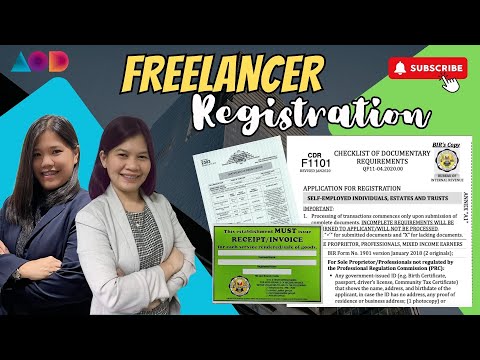 BIR Registration for Freelancer, Self-Employed and Individual Contractor
