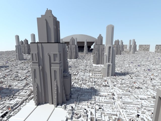 Coruscant Skyscrapers