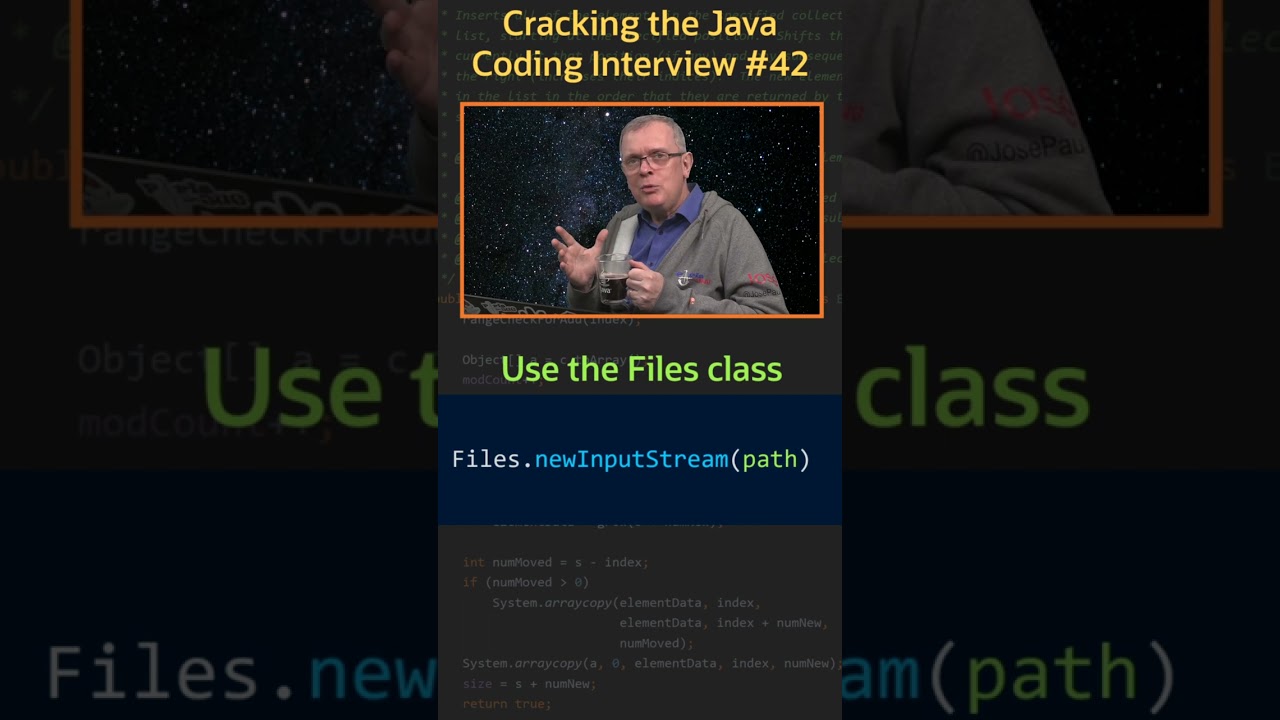 How can you open a file for reading binary data? - Cracking the Java Coding Interview